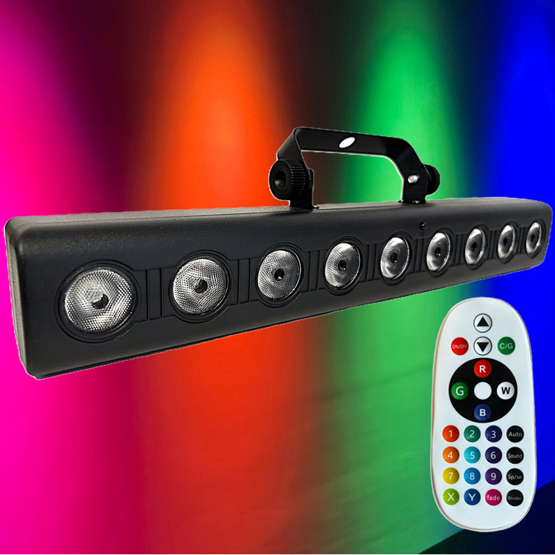CFX Vibebar 1 RGBW LED Bar with Wireless Remote – Discolight.co.uk